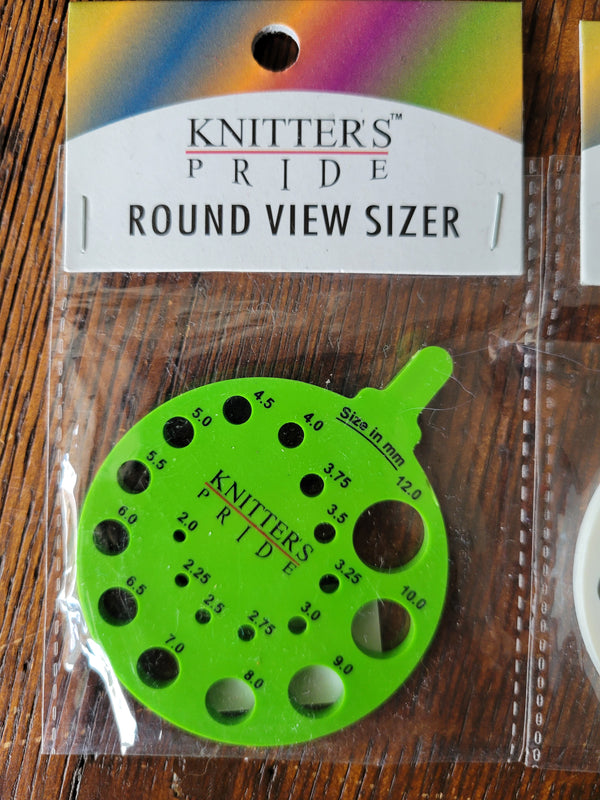 Round View Sizer Needle Gauge - DAISYKNITS LLC