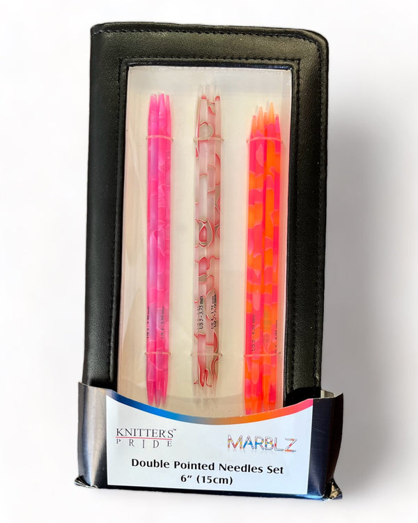 Marblz 6" Double Pointed Needle Set - KNITTING NATION